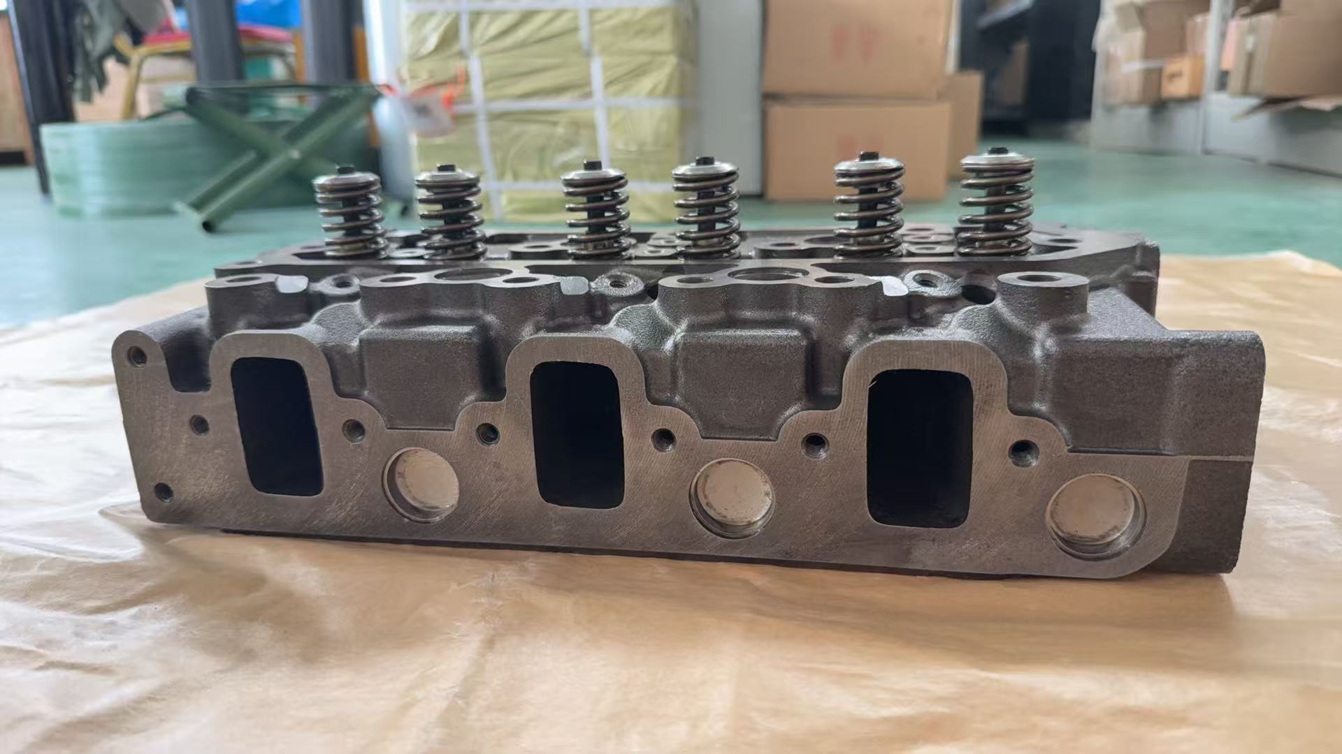 Replacement Parts Back Cylinder head Assembly for Mitsubishi S6K-N, New ...